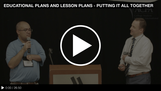 Developing Your Educational Plan(s) and Putting Your Residential ...