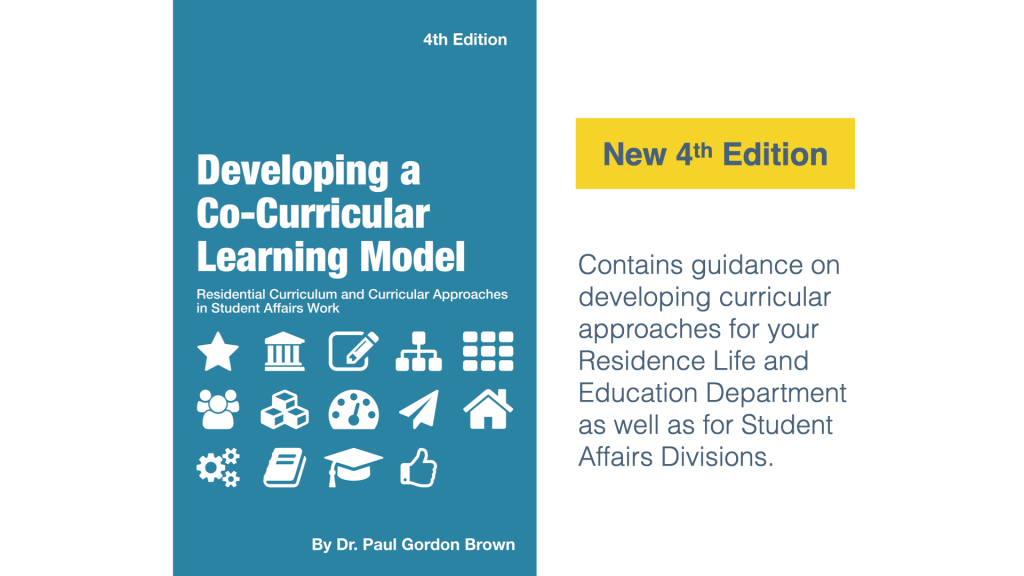 NEW FREE Fourth Edition of the “Developing a Co-Curricular Learning ...